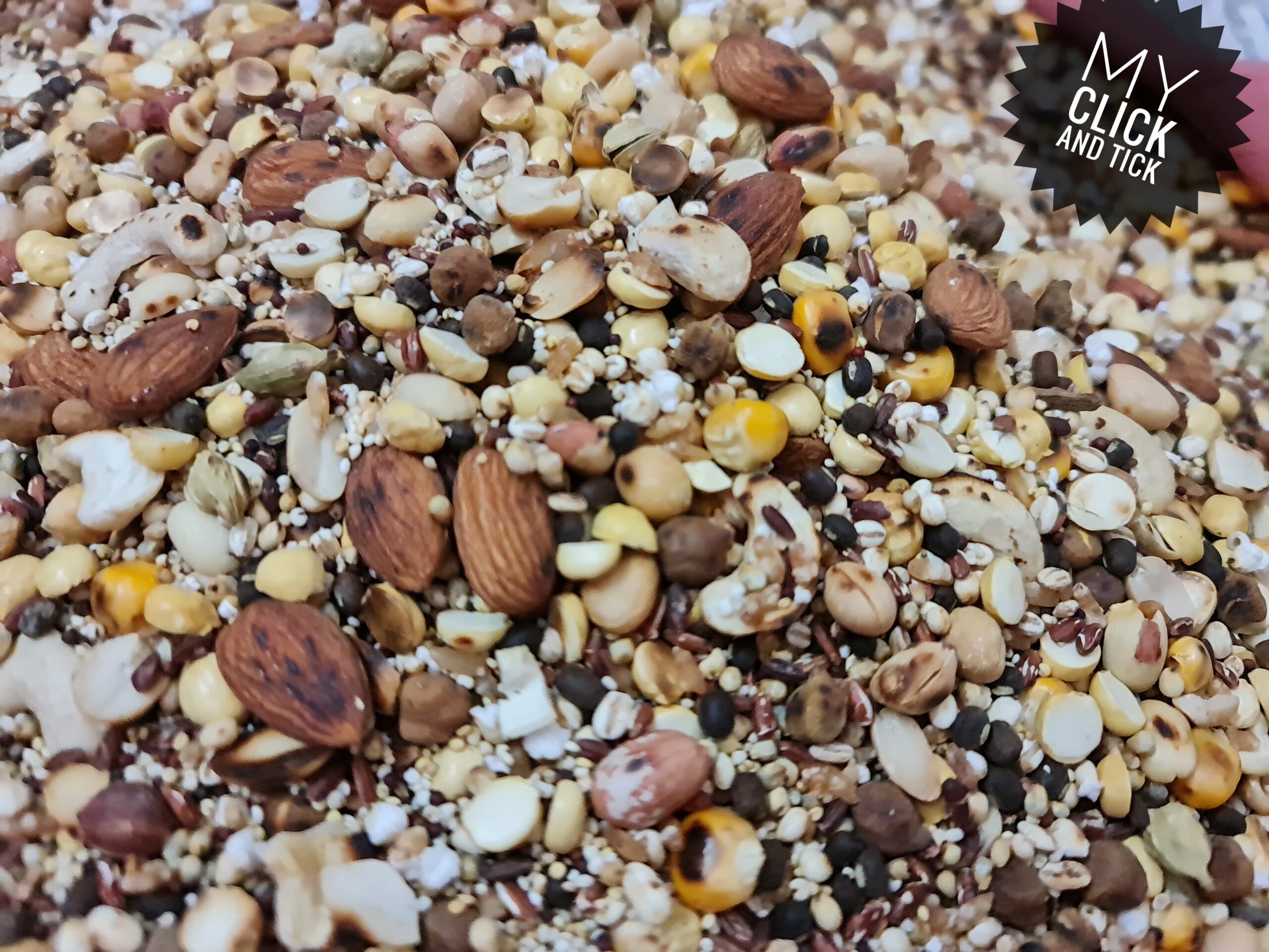 Health Mix Powder / Sathu Maavu Recipe - MY CLICK AND TICK