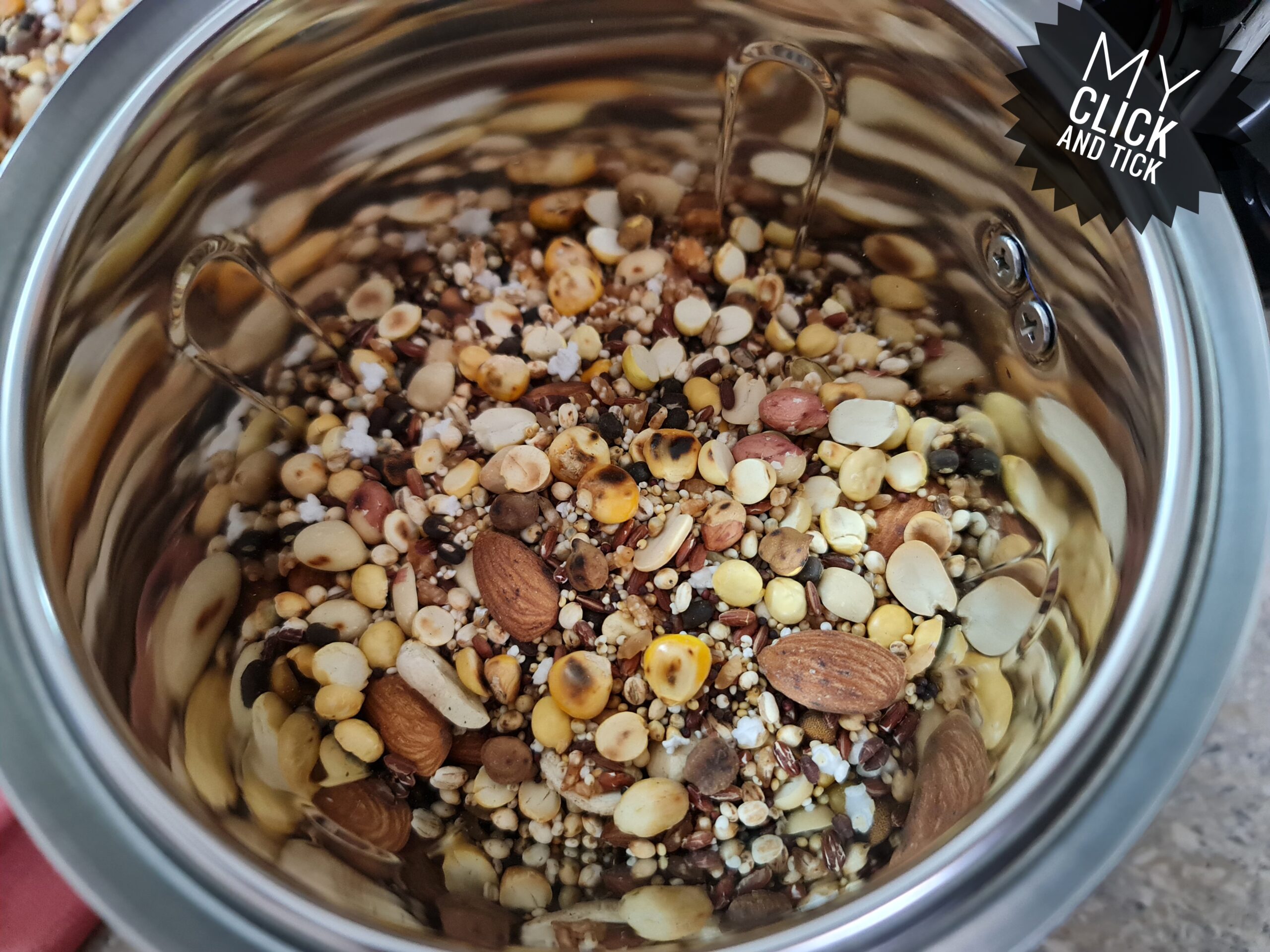 Health Mix Powder / Sathu Maavu Recipe - MY CLICK AND TICK