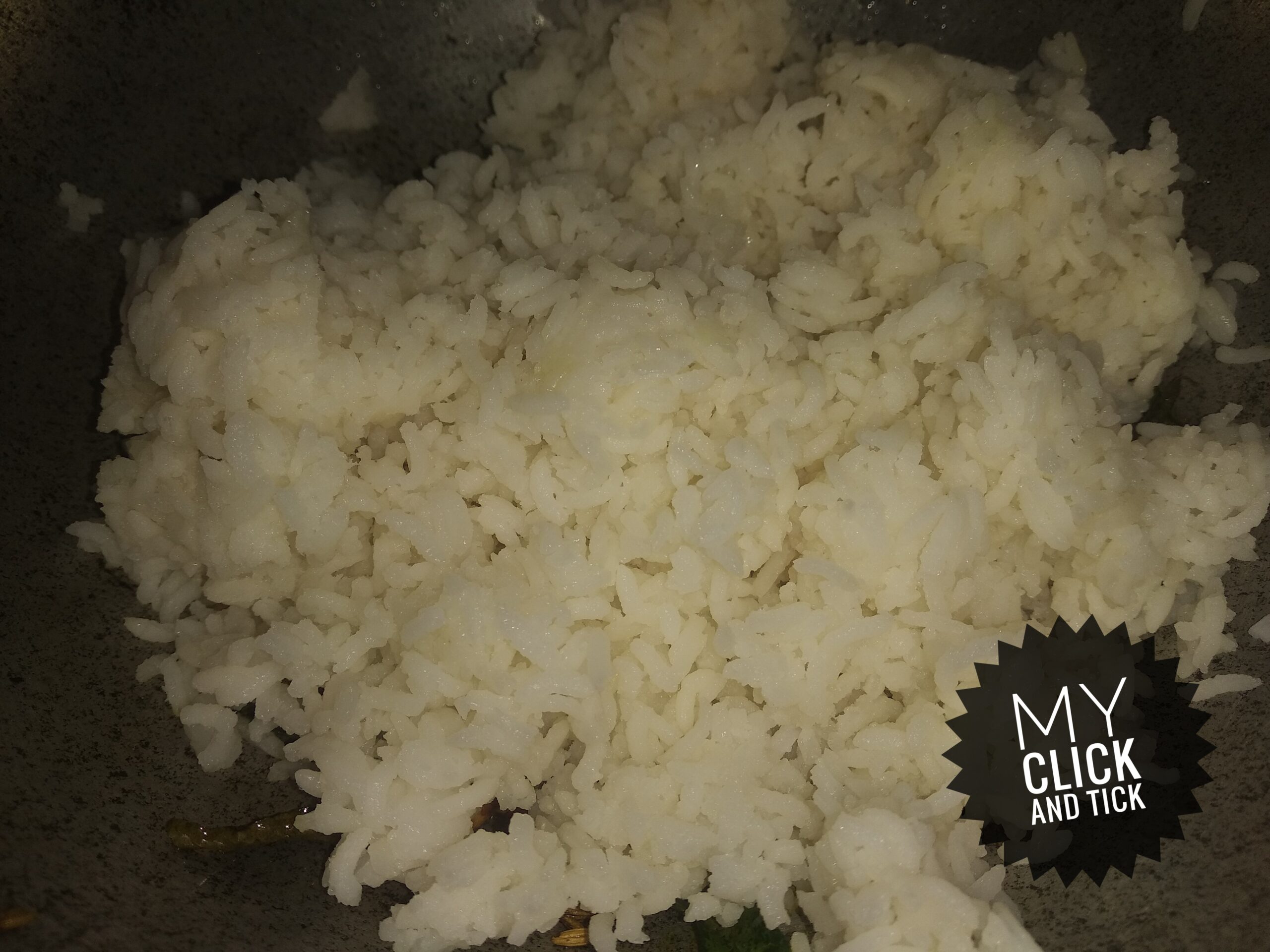 MORINGA LEAVES RICE RECIPE - MY CLICK AND TICK